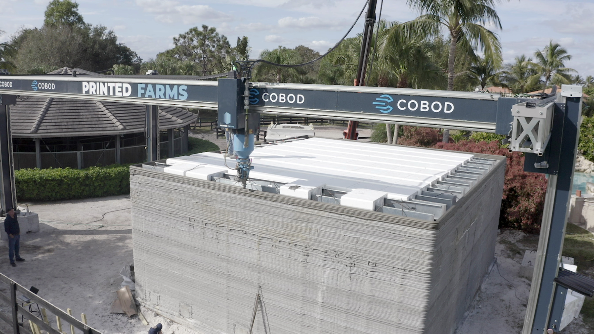 Printed Farms 3D prints the first building in Florida