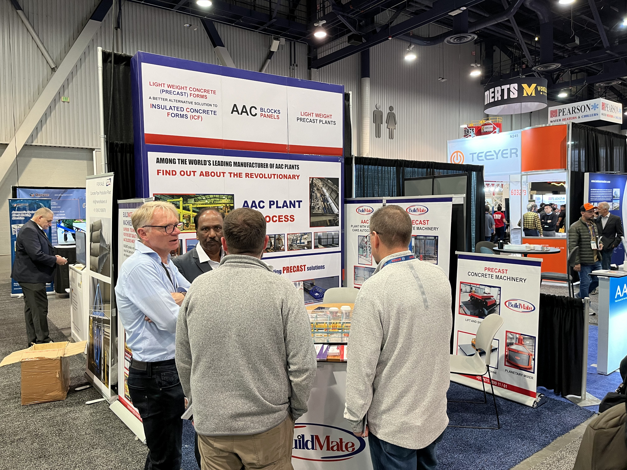 Second edition of the AAC Pavilion at World of Concrete | aac-worldwide.com